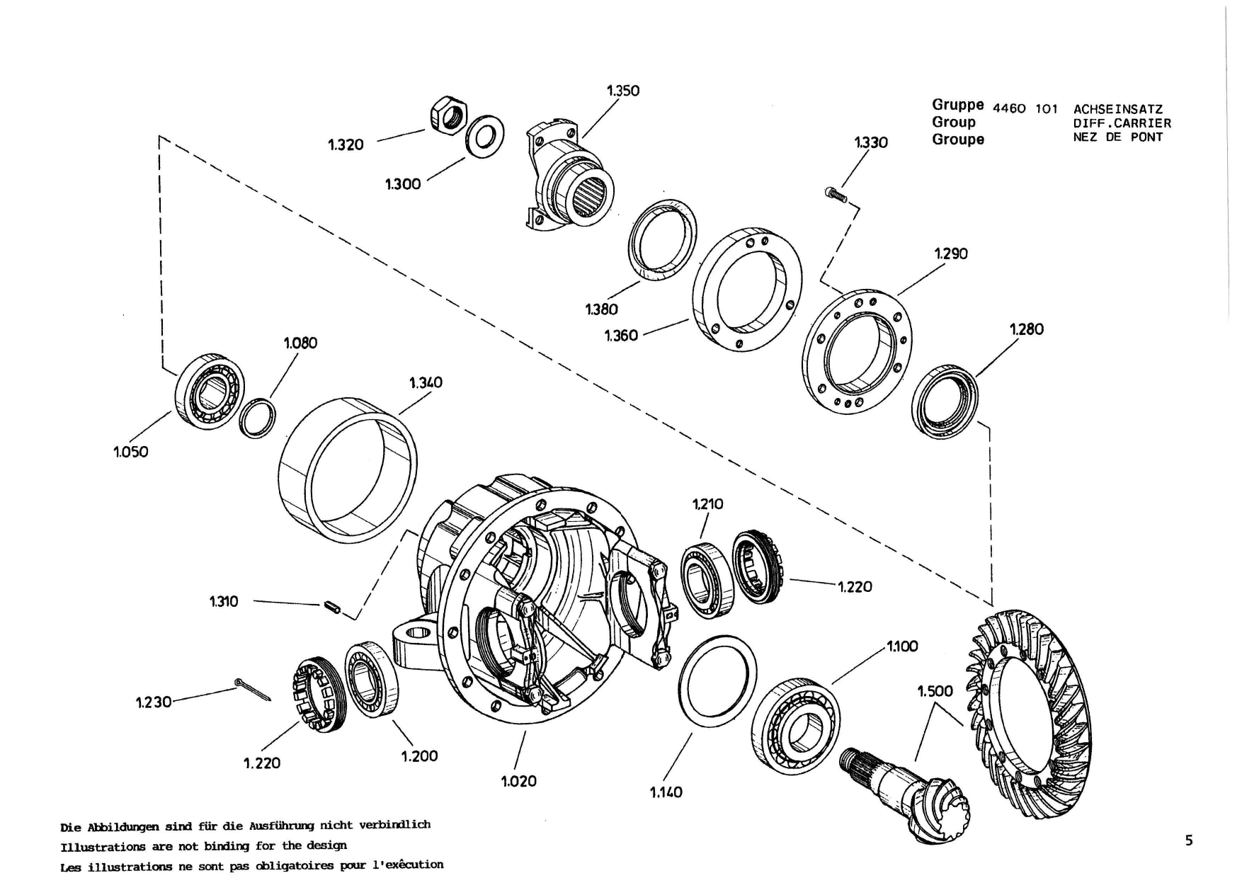 Pièces Pont ZF - Tracteurs agricoles et Engins TP - DDPA